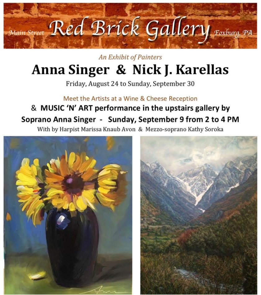 Anna Singer & Nick J Karellas Exhibit & Performance – Allegheny ...