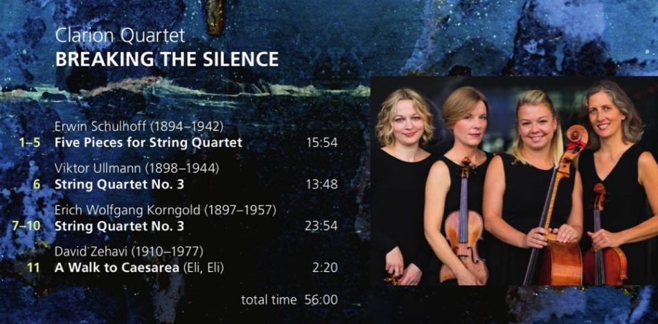 CLARION STRING QUARTET – Giving Voice to Genius – Allegheny RiverStone ...