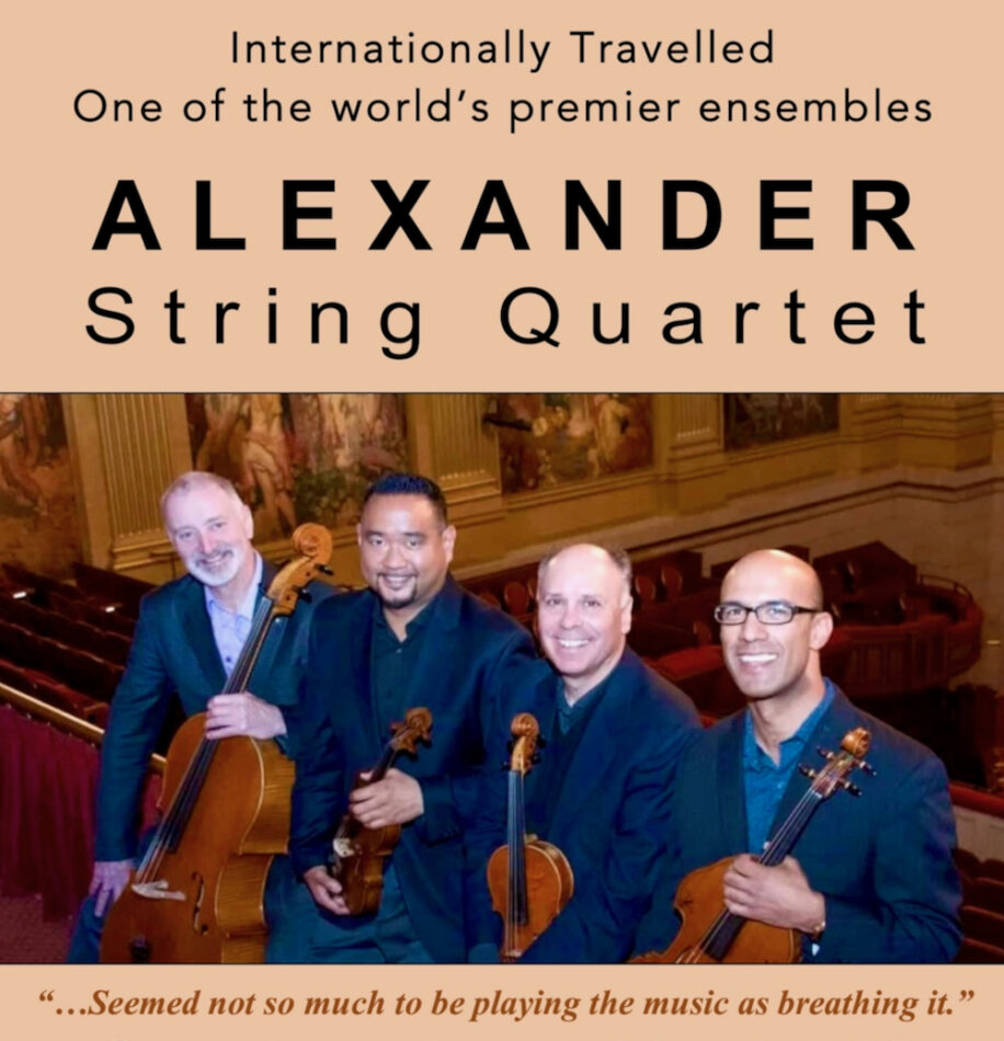 World-renowned Alexander String Quartet – Allegheny RiverStone Center ...