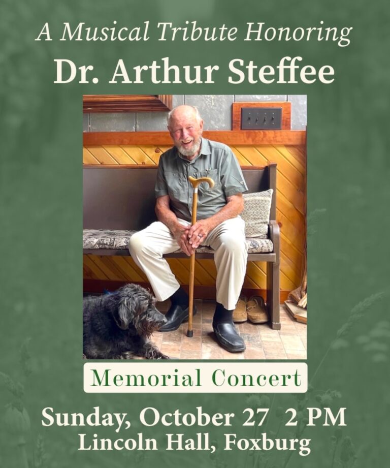 ARCA Honors Dr. Arthur Steffee in Memorial Concert – Allegheny ...