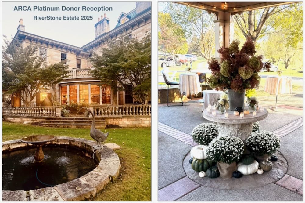 Donor Reception Celebrates ARCA’s 20th at RiverStone Estate – Allegheny ...